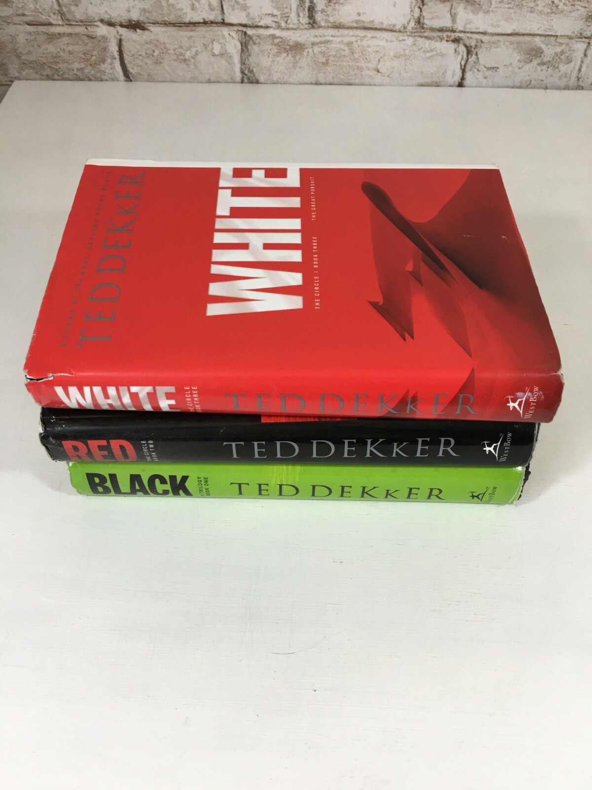 Ted Dekker The Circle Trilogy Red Black And White Hardcover ...