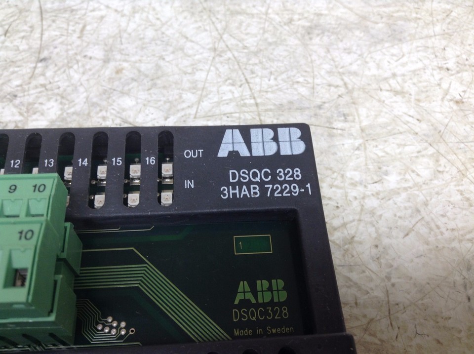 ABB DSQC 328 3HAB 7229-1 Digital I/O Relay Board Robot DSQC328 3HAB7229 ...
