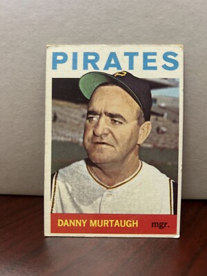 1964 Topps Set Break #141 Danny Murtaugh Pirates 4947T | eBay