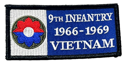 U.S. ARMY 9th INFANTRY DIVISION 1966-1969 VIETNAM PATCH | eBay