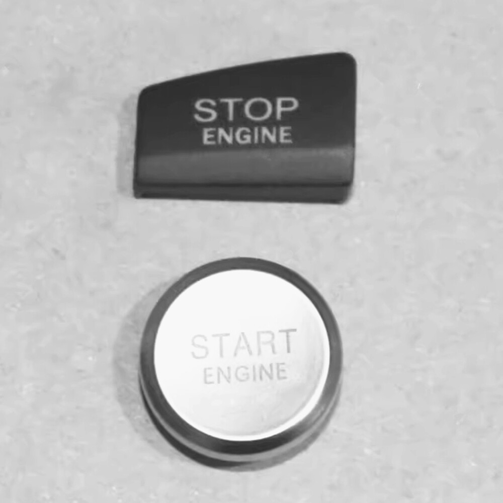 Engine Ignition Start-Stop Switch Button Cap Repair Kit for Audi A6 C6 ...