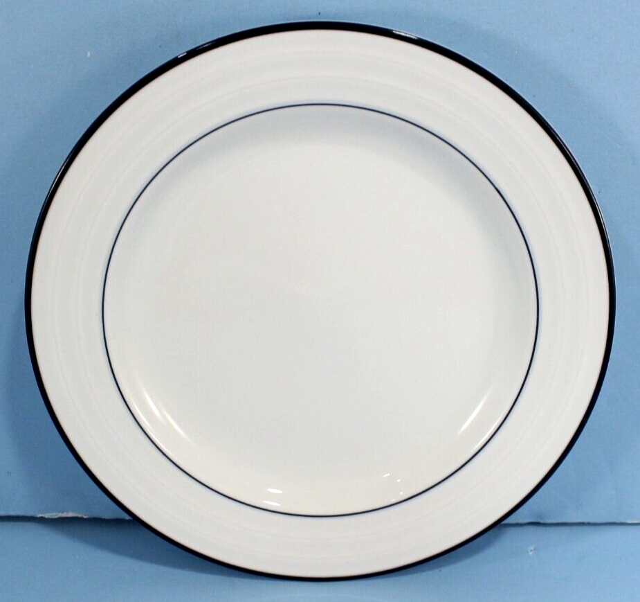 Crate & Barrel ROULETTE * Set of 4 * Salad Plates 8 3/8" Porcelain SPAL ...