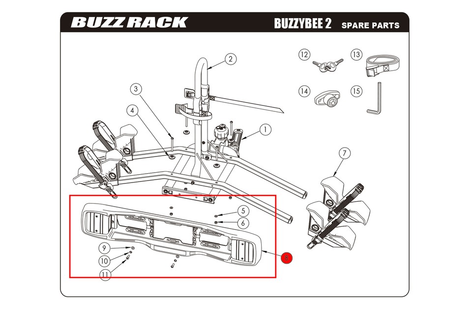 BUZZ RACK Ersatzlichtplatte BUZZYBEE 2 + 4 | eBay