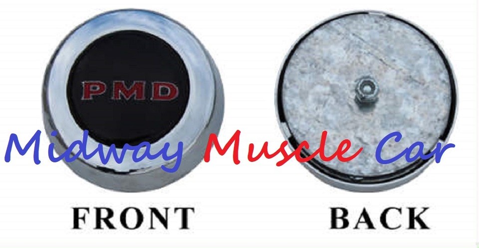 NEW black PMD rally 2 II wheel center cap 67 68 69 70 Pontiac GTO T/A ...