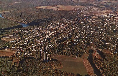 Clarion Pennsylvania Aerial view Postcard | eBay