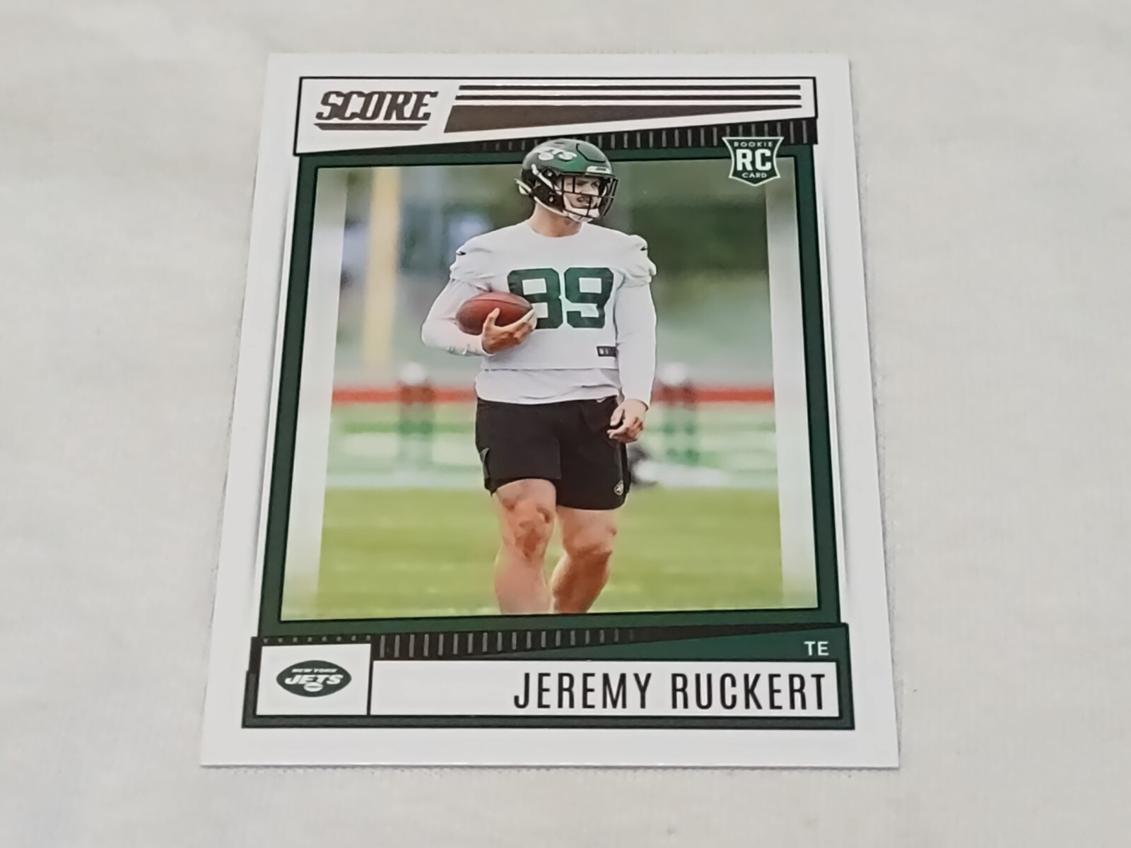 Jeremy Ruckert 2022 Score Rookie Card #373 Base Set New York Jets | eBay