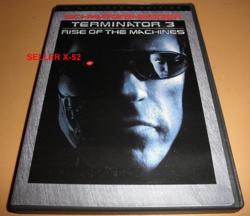 Terminator 3 DVD Rise of Machines Arnold Schwarzenegger Claire Danes ...