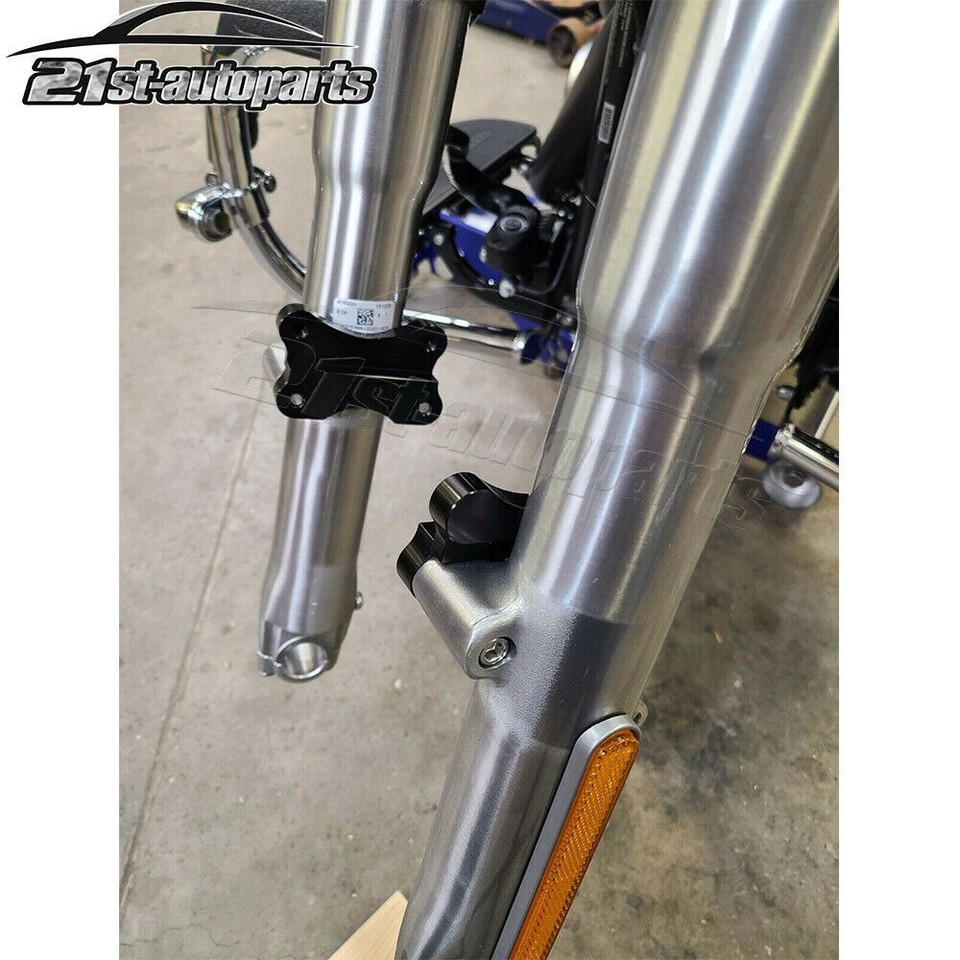 21" Wheel Fender Riser Relocator Bracket Kit For Harley Softail FLS ...