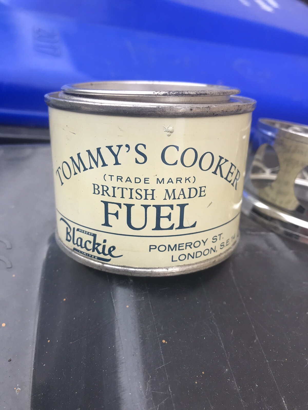 British WW1, WW2, Cold War Tommy Cooker, Rations Excellent Condition ...
