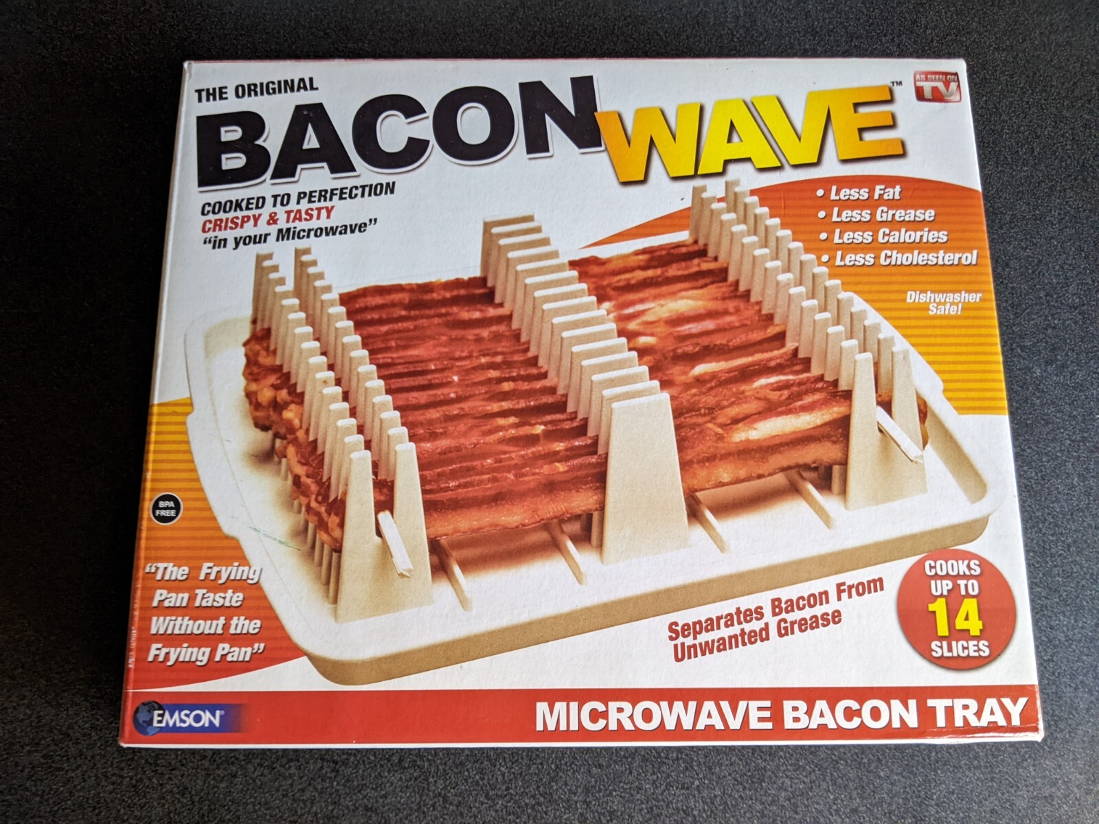 Emson Bacon Wave Microwave Bacon Tray for sale online | eBay