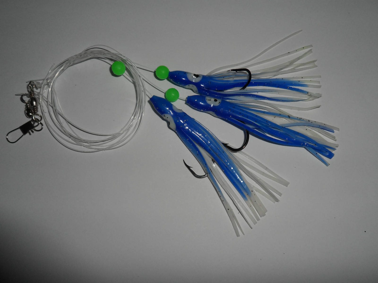 3 Hook 9cm muppet / octopus rig - various colours | eBay UK