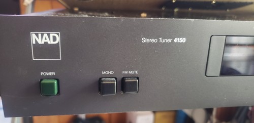 NAD AM/FM Stereo Tuner 4150 Vintage 1980's | eBay