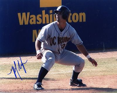 MARK WAGNER UC IRVINE/RED SOX SIGNED AUTOGRAPHED 8X10 PHOTO | eBay