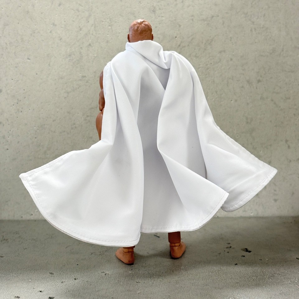 PB-C-WHT: 1/12 scale White wired cape for 6" action figure | eBay