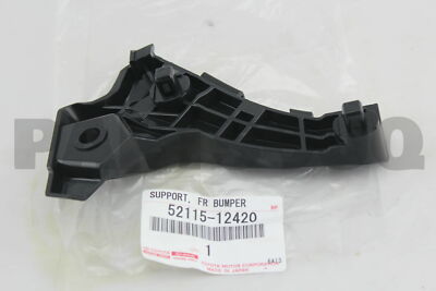 5211512420 Genuine Toyota SUPPORT, FRONT BUMPER SIDE, RH 52115-12420 | eBay