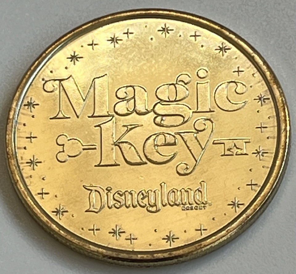 Magic Key Terrace Coin Medallion 2023 Sleeping Beauty Castle | eBay