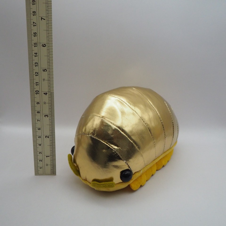 Dango mushi Pills Bug D0702C Roly Poly Shiny Gold Plush 7" TAG Toy ...
