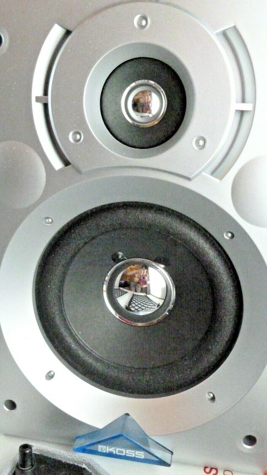 Vintage KOSS Stereo System 4" Shelf Bookshelf Speakers Model XJ80 ...