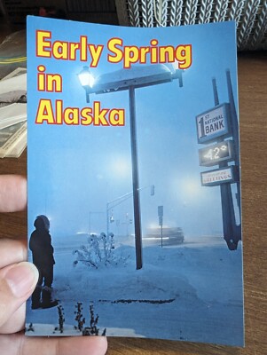 Vintage Arctic Circle Alaska post card early spring in alaska | eBay