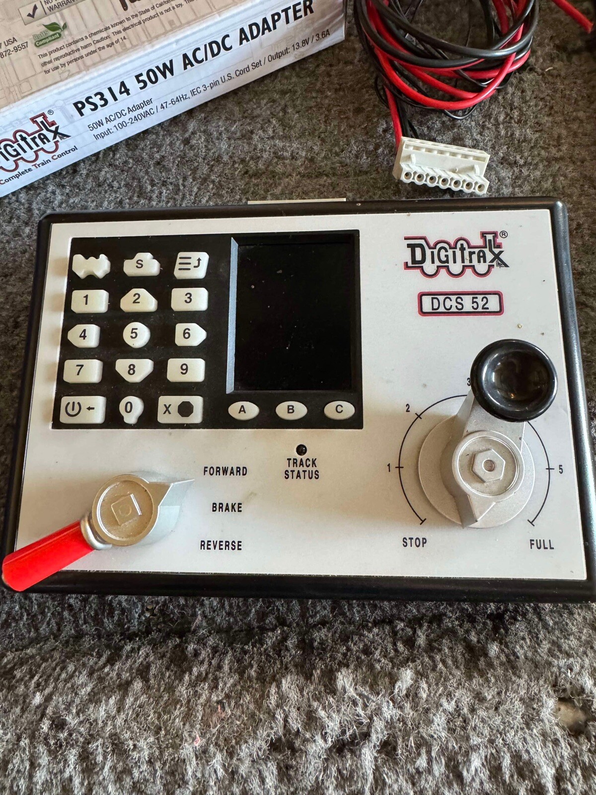 Digitrax Zephyr Express: DCC Starter Command Station Booster Throttle ...