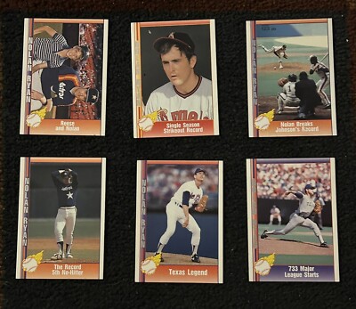 Nolan Ryan - 1991 Pacific Nolan Ryan Texas Express - 6 Card Lot | eBay
