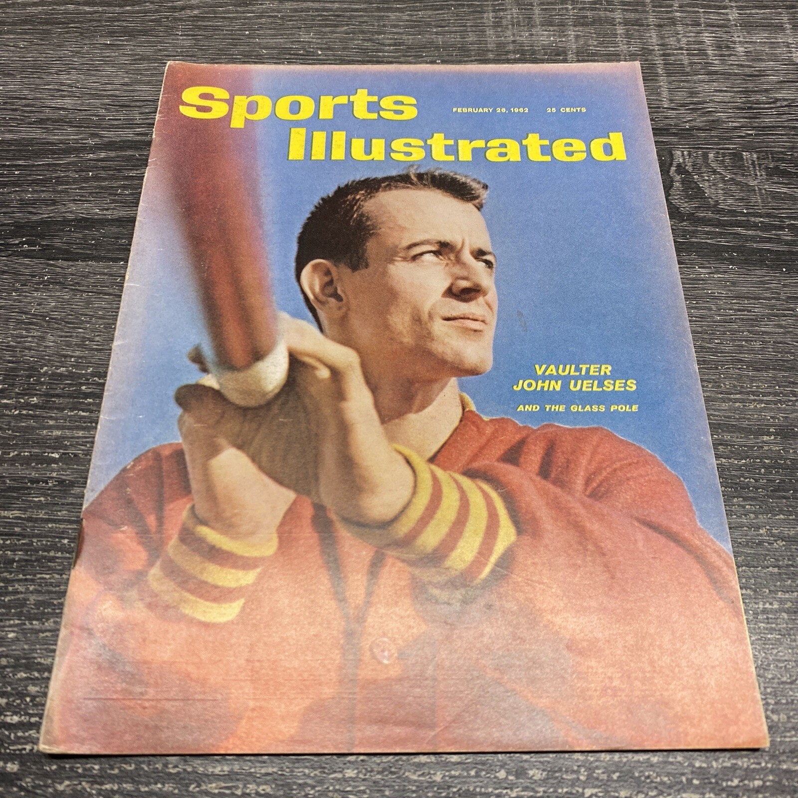 Sports Illustrated: February 26 1962 - Vaulter John Uelses No Label ...