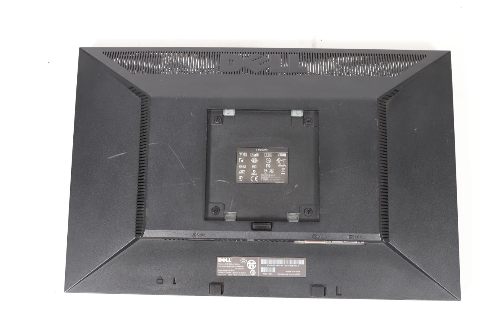 Dell E1909Wc 19" Widescreen LCD Monitor with Power & VGA Cord (READ ...