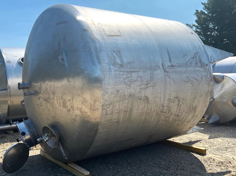 EDEL 4500 Gallon Sanitary Stainless Steel Tank | eBay