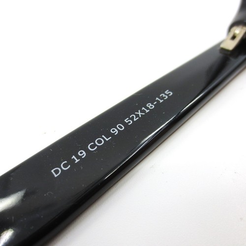 City Eyewear DC 19 COL 90 Eyeglasses Frames Black Square Full Rim 52-18 ...