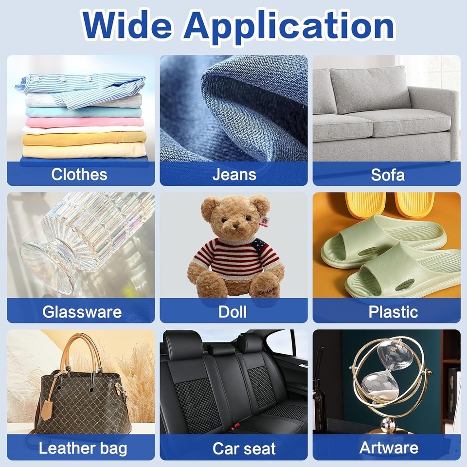 Fabric Glue Mighty Mend it Fabric Glue Permanent Clear Washable ...