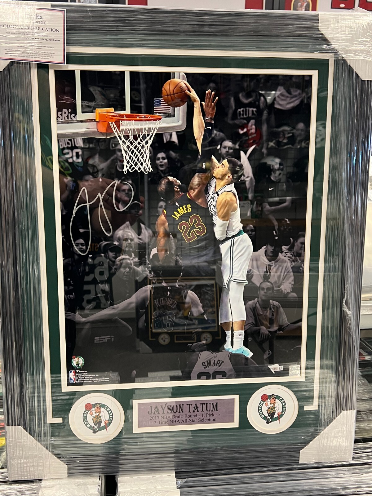 Jayson Tatum Autographed Memorabilia | Signed Photo, Jersey ...