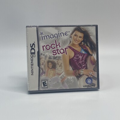 New Sealed: IMAGINE ROCK STAR - Nintendo DS Video Game Rated E Ubisoft ...