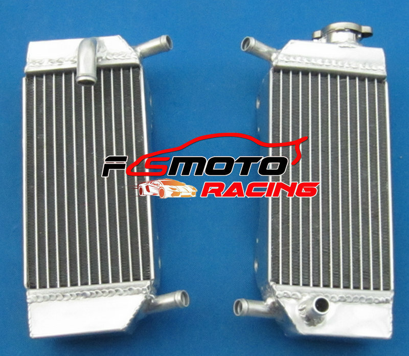 Aluminum radiator For Honda CRF250R CRF250X CRF 250R 250X 04 05 06 07 ...