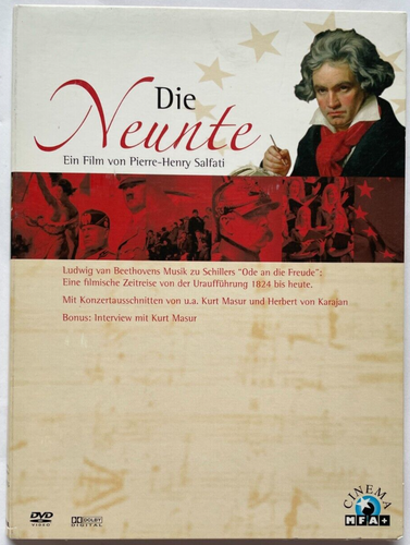 Die Neunte DVD Film Ludwig van Beethovens Musik Eine filmische Zeitreise (2002) 4009750243251| eBay