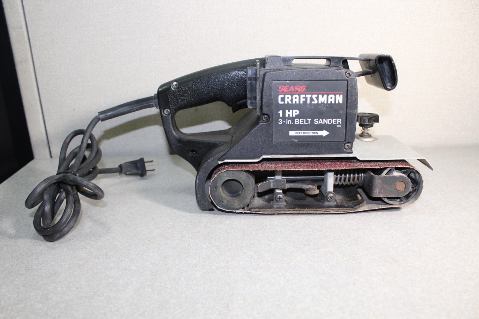 Vintage Sears Craftsman 3" x 21" Heavy Duty Belt Sander 1 HP Model 315. ...