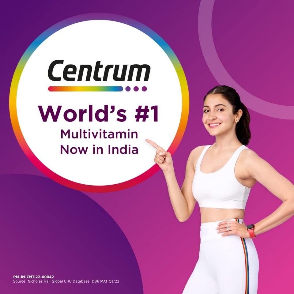 "Centrum Women, World's No.1 Multivitamin with Biotin, Vitamin C & 21 ...