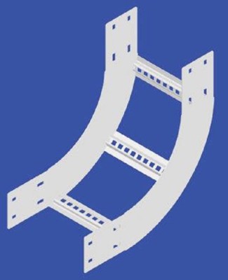 Burndy CABLE LADDER INTERNAL RISER 450mm Radius,600mm Width, Nema 20B ...