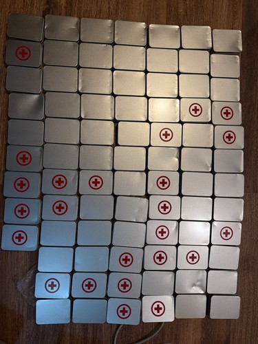 Small Empty Survival First Aid Kit Tin Box (20 Metal Storage Tin) - see ...