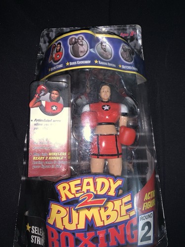 Vintage 2001 Ready 2 Rumble Boxing Round 2 Selene Strike Figure NIB | eBay