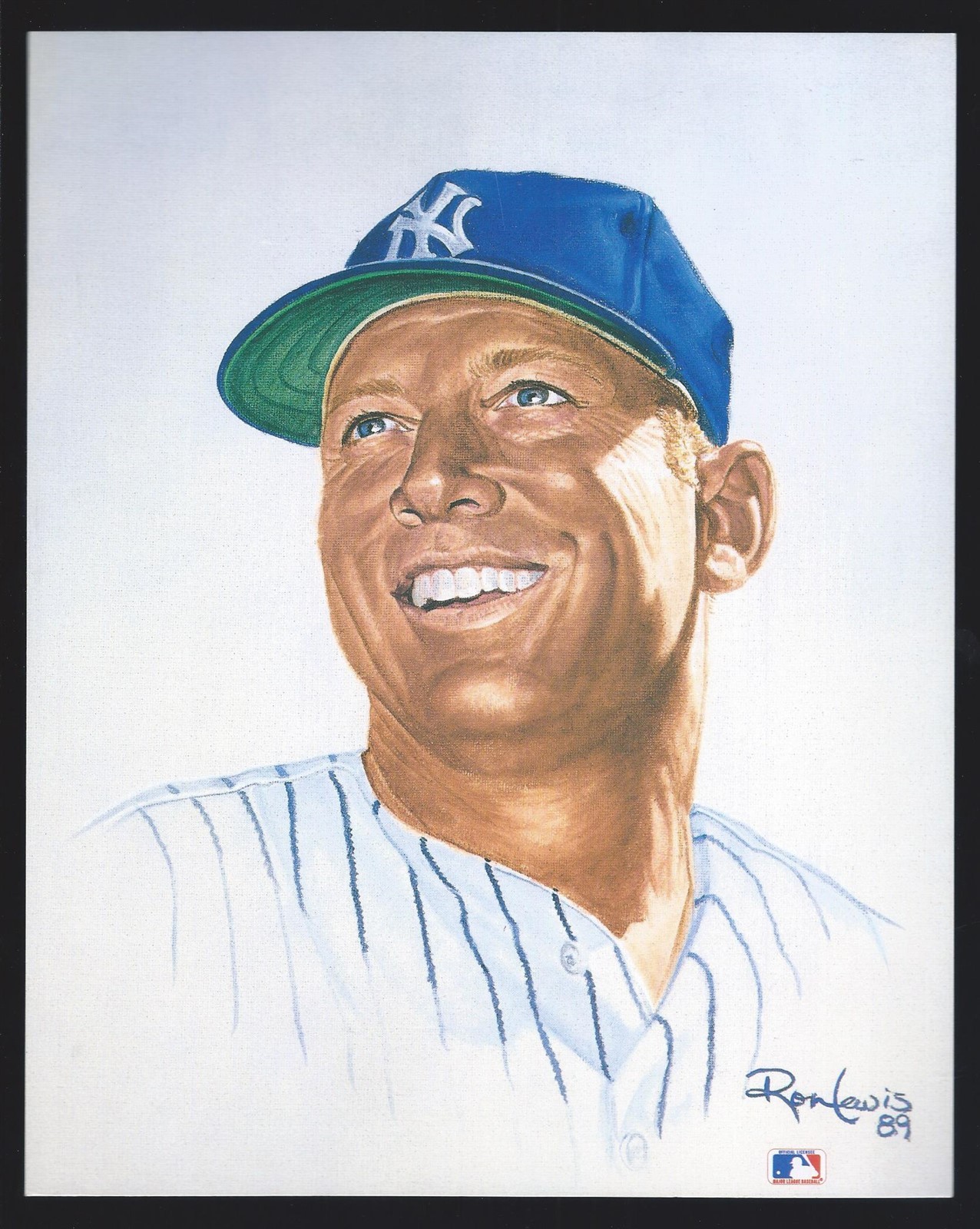 MICKEY MANTLE 8 x 10 Living Legends print by Ron Lewis - UNSIGNED | eBay