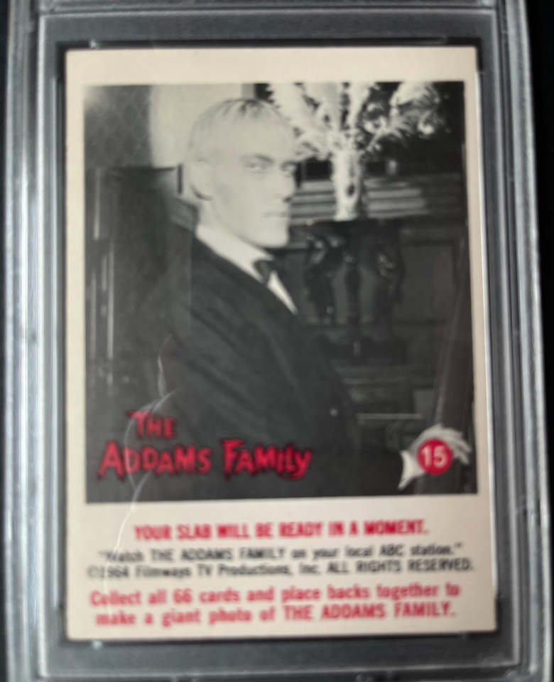 1964 Donruss the Addams Family Trading Cards #15 PSA GRADED 7 | eBay