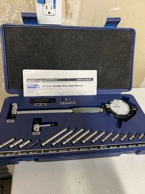 Dial Bore Gage Gauge 2-6" Engine Cylinder Indicator Measuring Hole Kit ...