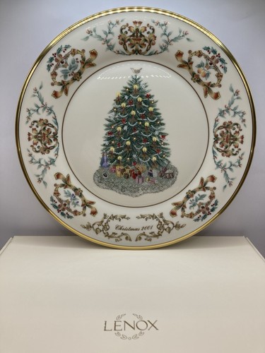 Lenox 2001 Christmas Trees Around The World Plate Ireland-Limited ...