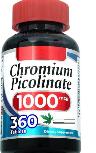 Ultra Chromium Picolinat 1000mg 360 Tabletten | eBay.de