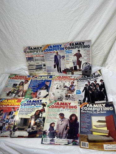 Family Computing Magazine Lot Of 11 Issues. 1984-1987 Vintage Computers ...