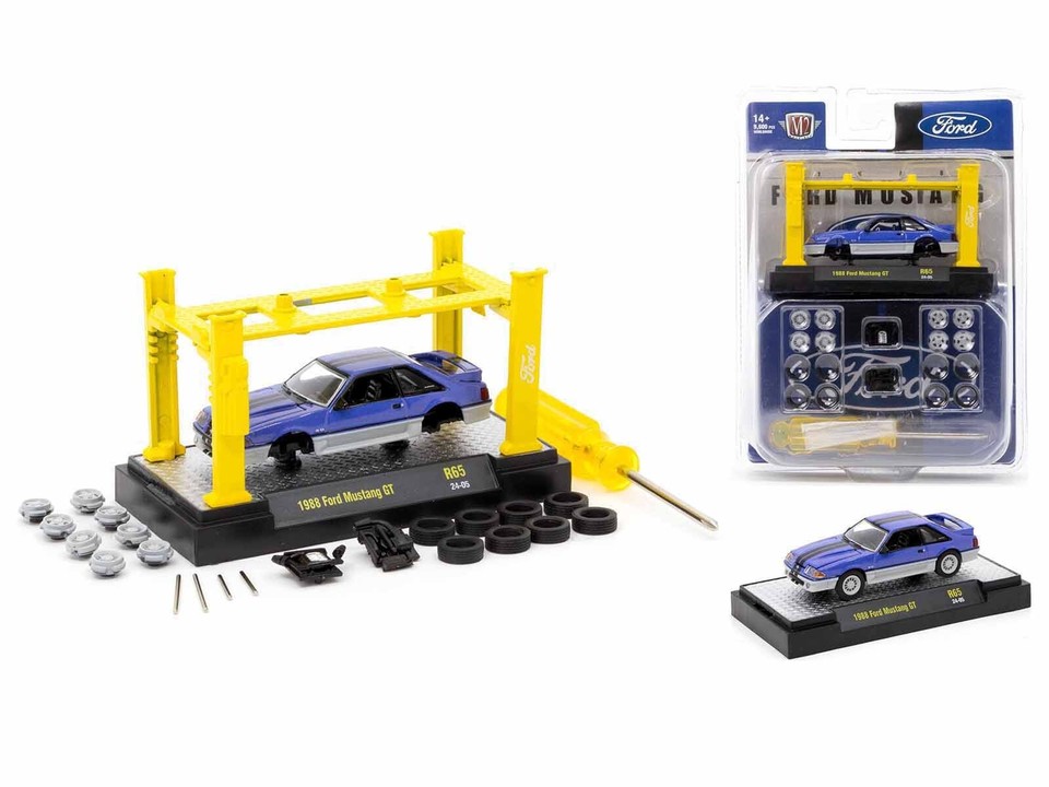 MODEL KIT RELEASE 65, 3 PIECE CAR SET 1/64 DIECAST MODELS M2 MACHINES ...