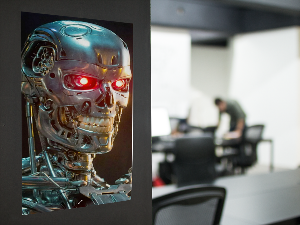 Terminator Wall Vinyl Decal Graphic (Removable Adhesive Backing) | eBay