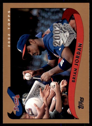 2002 TOPPS OPENING DAY. BRIAN JORDAN ATLANTA BRAVES #28 | eBay