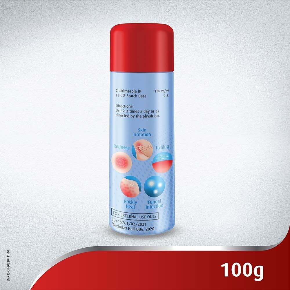 Canesten Dusting Antifungal Powder 100g X 3 for daily use fights skin ...