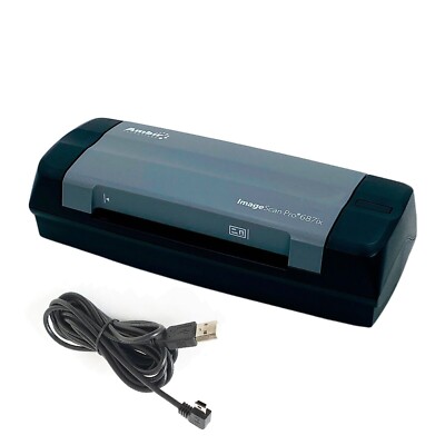 Ambir 687ix ImageScan Pro Duplex ID Scanner DS687ix w/USB Cable 1 YEAR ...